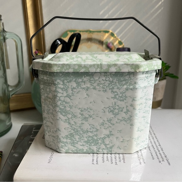 Kitchen | Vintage French Enamelware Lunch Box | Poshmark
